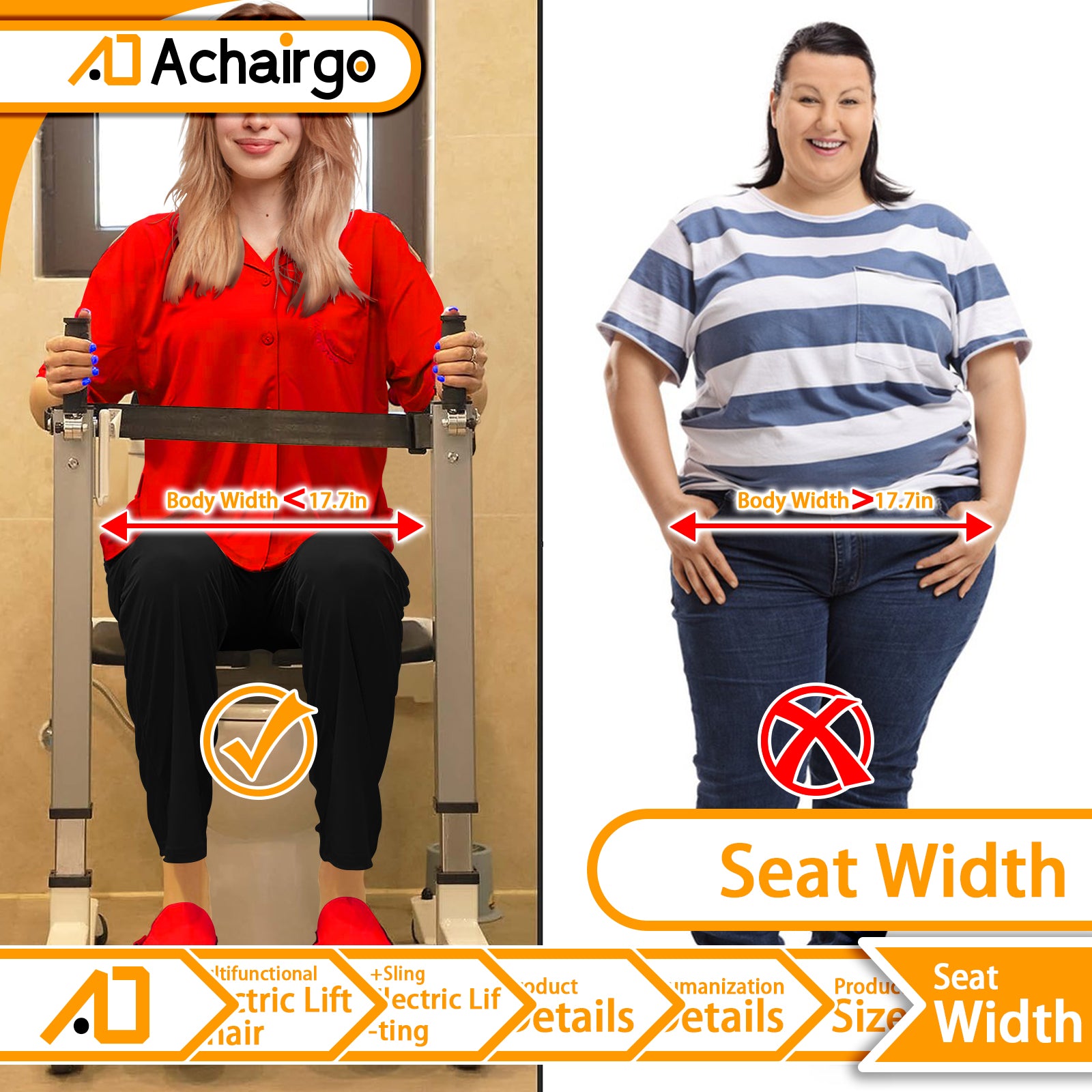 Patient Lift Transfer Chair with Sling for Elderly - Transfer Device f ...