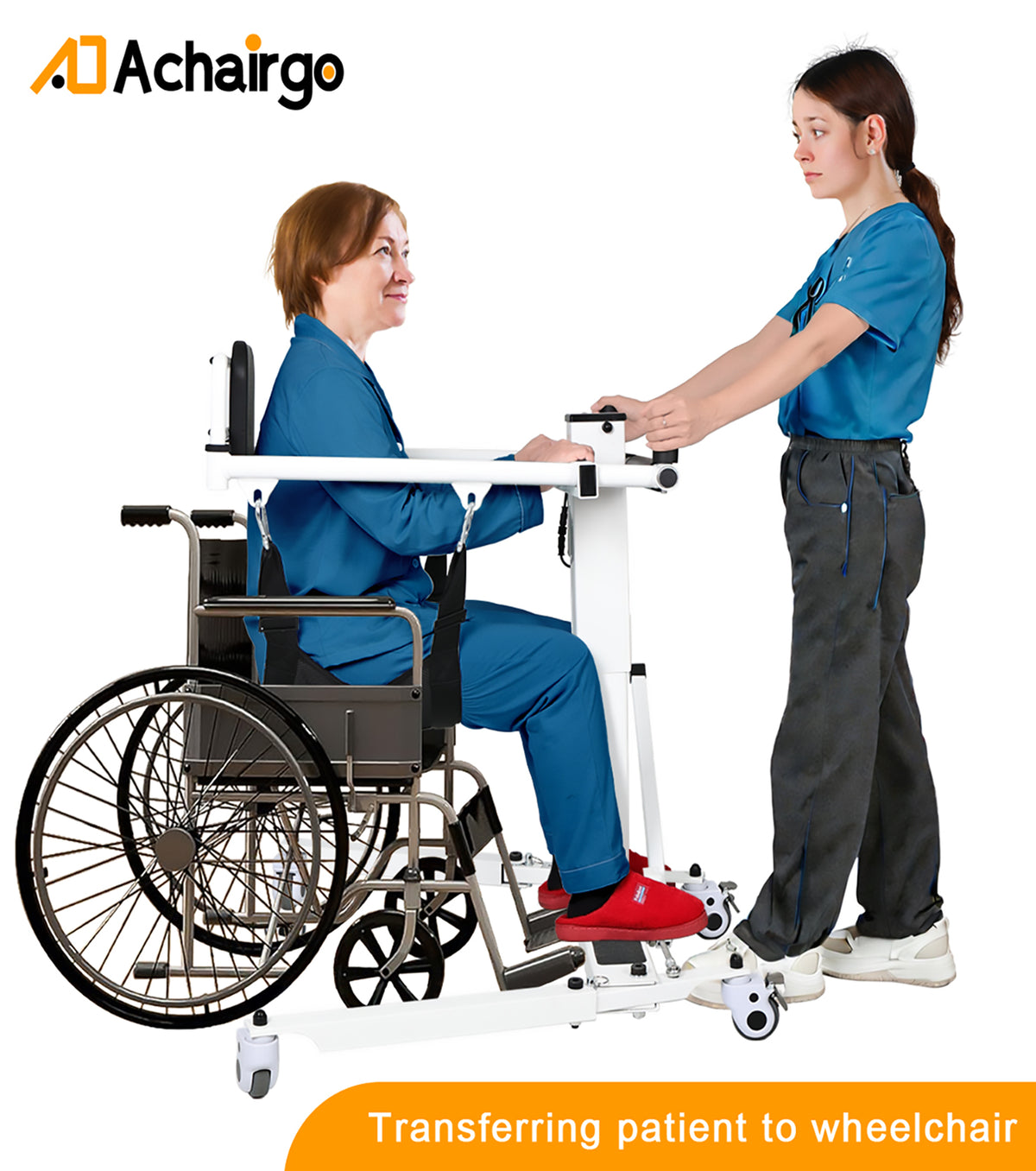 Electric Lift Transfer Patient to Car, Transport Device for Elderly Ho ...