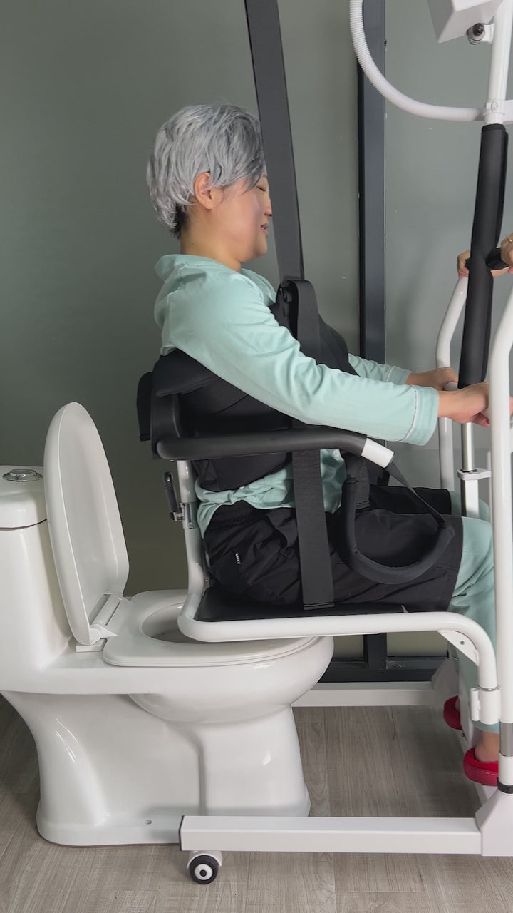 Patient Lift Transfer Chair with Sling for Elderly - Transfer Device f ...